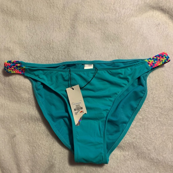 Primark | Swim | Nwt Turquoise Bikini Bottoms | Poshmark